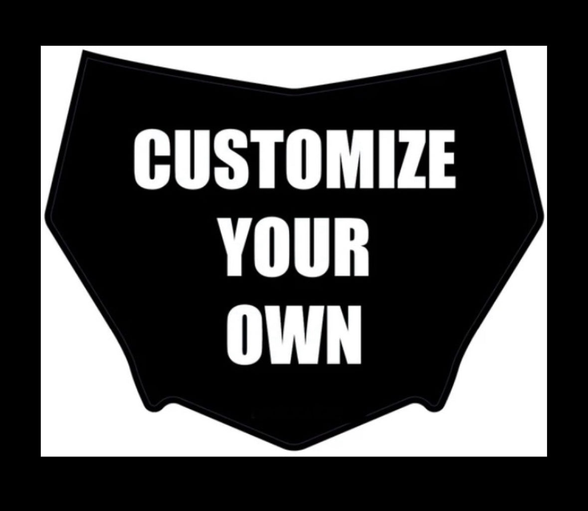 Custom Motocutz decal(add logos and colors you want in the note sectio ...